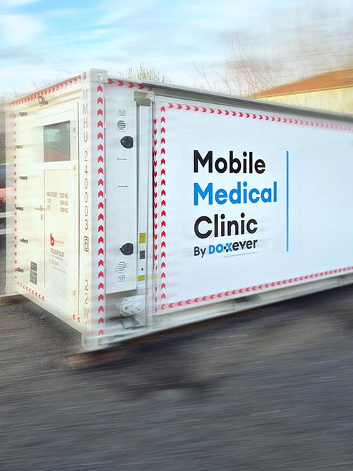Mobile clinic: modular medical container / emergencie